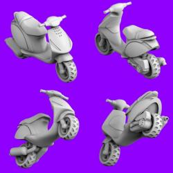 piaggio zip 3d models 【 STLFinder