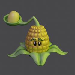 plants vs zombies kernel corn 3D Models | Page 1 | STLFinder