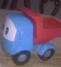 leo the truck free colouring paper download a4 3D Models | Page 1 ...