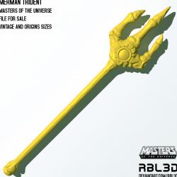 merman trident 3D Models | Page 1 | STLFinder