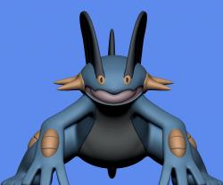 Realistic Pokemon Swampert 3D Models | Page 1 | STLFinder