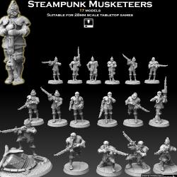 steampunk musket 3d models 【 STLFinder