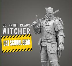 witcher cat school gear 3D Models | Page 1 | STLFinder