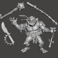 slash teenage mutant ninja turtles 3d models 【 STLFinder