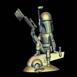 boba fett monitor sitter 3D Models | Page 1 | STLFinder