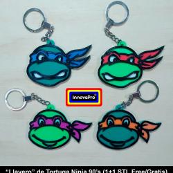 ninja turtle keychain 3D Models | Page 1 | STLFinder