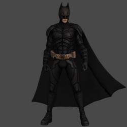 3 d printed statue dark knight batman metal from berserk fully painted ...