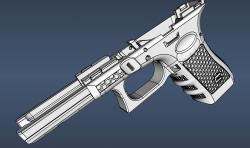 ghk glock17 gen3 mos 3D Models | Page 1 | STLFinder