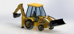 bulldozer backhoe 3D Models | Page 1 | STLFinder