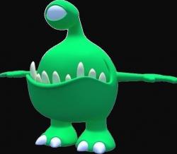 green monster character 3D Models | Page 1 | STLFinder