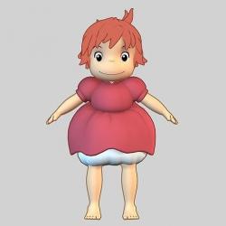 ponyo 3d model | Page 1 | STLFinder