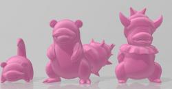 slowbro or slowking 3D Models | Page 1 | STLFinder