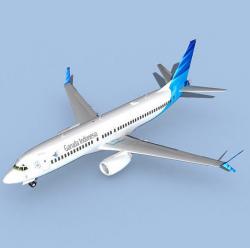 garuda indonesia boeing 737 800 3D Models | Page 1 | STLFinder