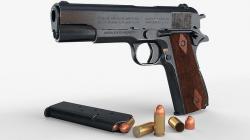 3d printed colt 1911 【 STLFinder