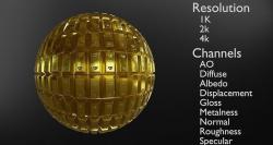 gold pile and procedural material 3D Models | Page 1 | STLFinder