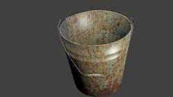 old metal bucket 3D Models | Page 1 | STLFinder