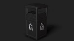 Low Poly Trash can Bin 3D Models | Page 1 | STLFinder