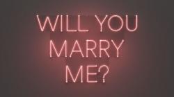 will you marry me neon sign 3d models 【 STLFinder