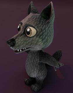 black wolf cartoon 3D Models | Page 1 | STLFinder