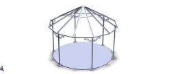 bamboo pavillion circular skp 3D Models | Page 1 | STLFinder