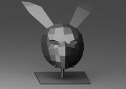 hare mask template 3D Models | Page 1 | STLFinder