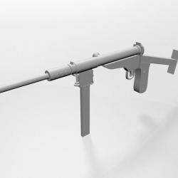 airsoft mp 3008 german version of the sten gun 3d models 【 STLFinder