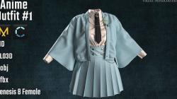 anime outfit drawing ideas 3D Models | Page 1 | STLFinder