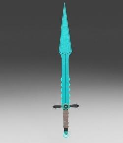 sword low poly 3d | Page 1 | STLFinder