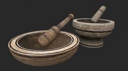 mortar medieval 3d models 【 STLFinder