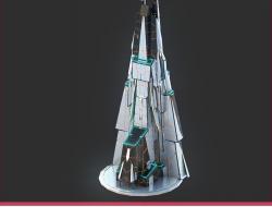 Sci Fi Buildings Series 1: Super Skyscraper 6 3D Models | Page 1 ...