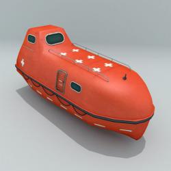 enclosed lifeboat 3d models | Page 1 | STLFinder