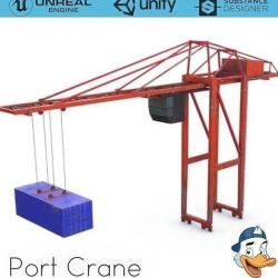 port container crane 3D Models | Page 1 | STLFinder