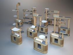 wooden cat tree construction 3D Models | Page 1 | STLFinder