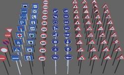 Europe Traffic signs 3D Models | Page 1 | STLFinder