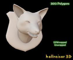 fox head low poly 3D Models | Page 1 | STLFinder