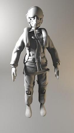 pilot 3d model 【 STLFinder