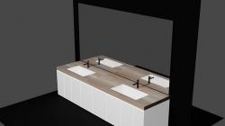 bathroom wall round vanity swinging magnifying mirror 3D Models | Page ...