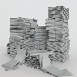 pile of papers 3D Models | Page 1 | STLFinder