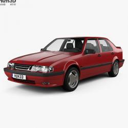1993 saab 9000 aero 3D Models | Page 1 | STLFinder