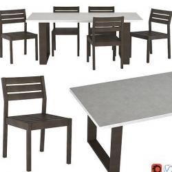 west elm concrete dining table 3D Models | Page 1 | STLFinder