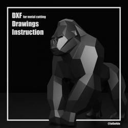 dxf gorilla 3D Models | Page 1 | STLFinder