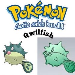 pokemon qwilfish 3D Models | Page 1 | STLFinder