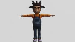 Rapper Low Poly Man Character 3D Models | Page 1 | STLFinder