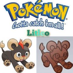 pokemon litleo 3D Models | Page 1 | STLFinder