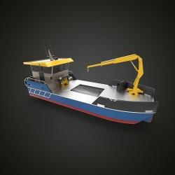 boat crane max 3d models 【 STLFinder