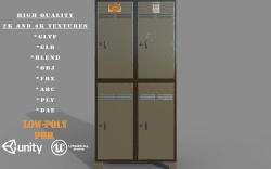 Low Poly Steel Cabinet 3d model | Page 1 | STLFinder