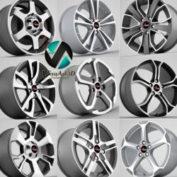 wheel rims collection 3d models | Page 1 | STLFinder