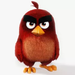 Angry Bird Red Low-poly 3D model - Free 3D Model | STLFinder