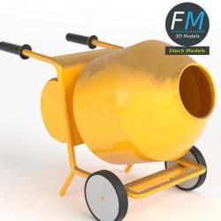 cement mixer model | Page 1 | STLFinder