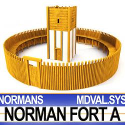 medieval norman fort 3d models | Page 1 | STLFinder